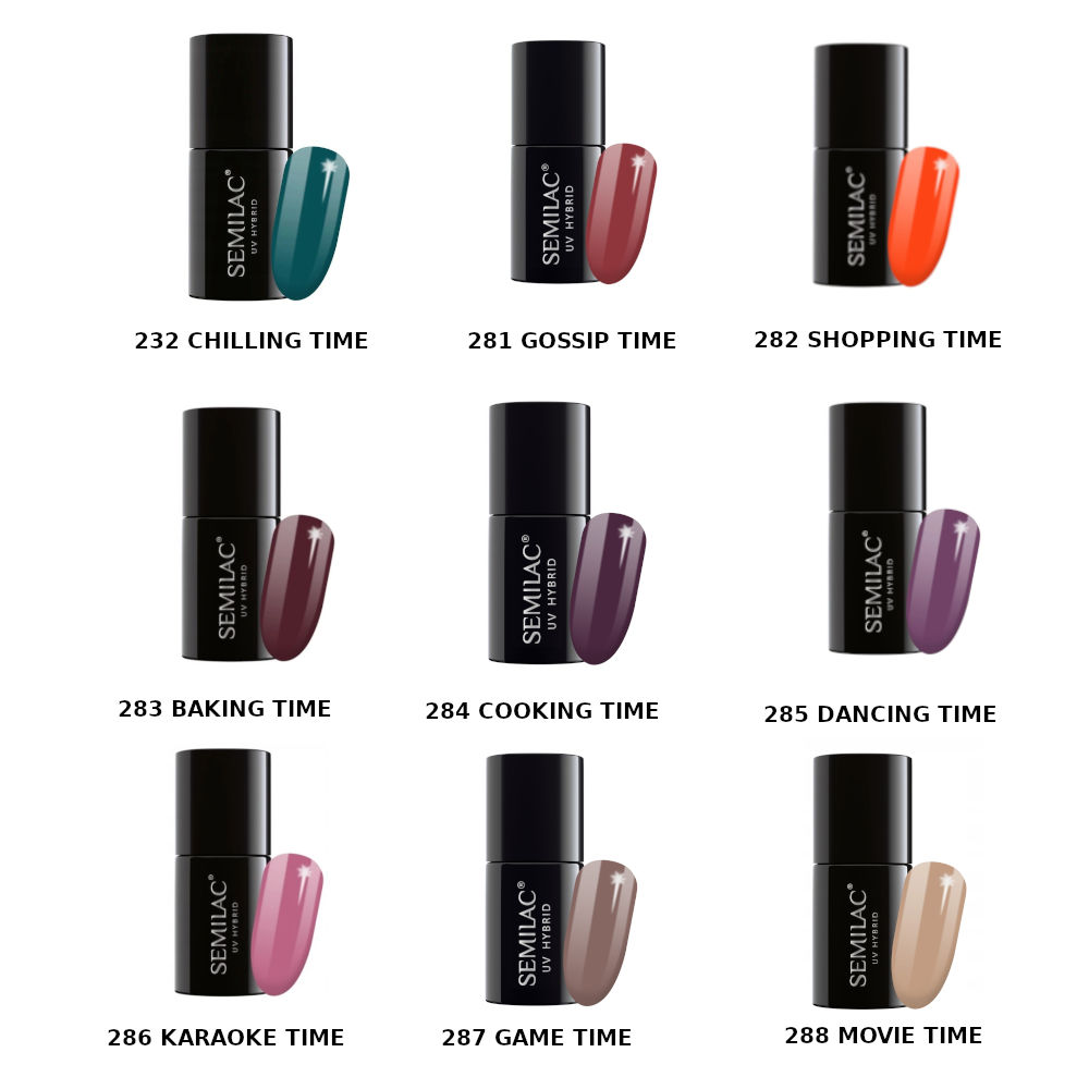 Kup SEMILAC 283 Lakier Hybrydowy Baking Time 7ml na arena.pl i ciesz ...